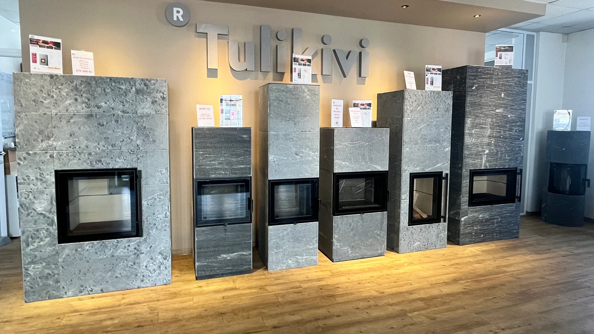 Showroom - Tulikivi